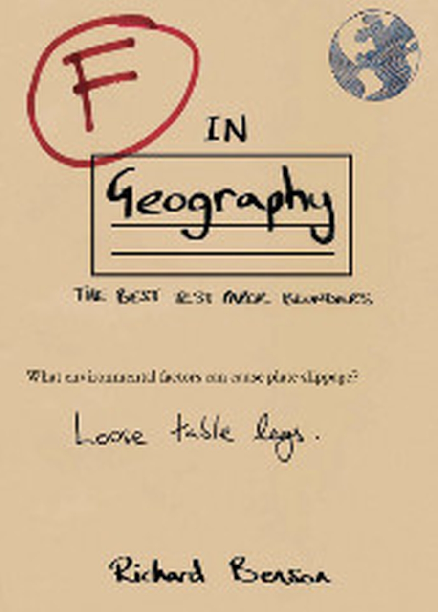 F in Geography by Richard Benson | Hachette UK